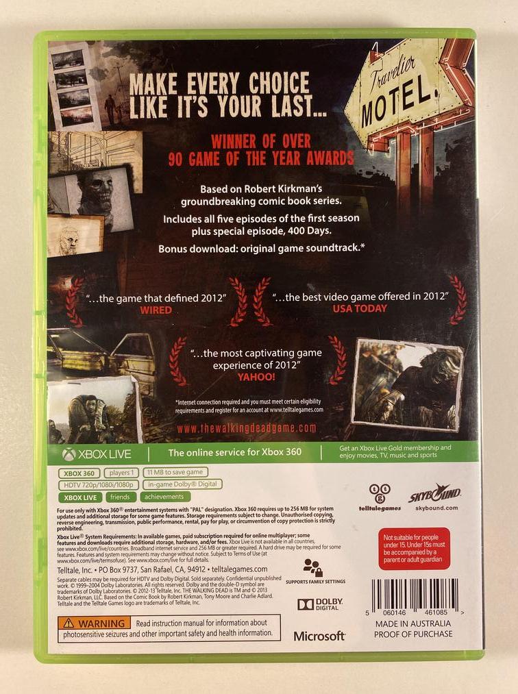 The Walking Dead Game Of The Year Edition