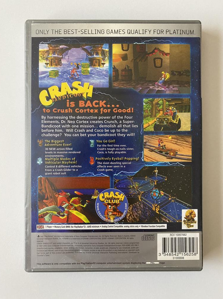 Crash Bandicoot The Wrath Of Cortex (Sony PlayStation 2) | GameFleets