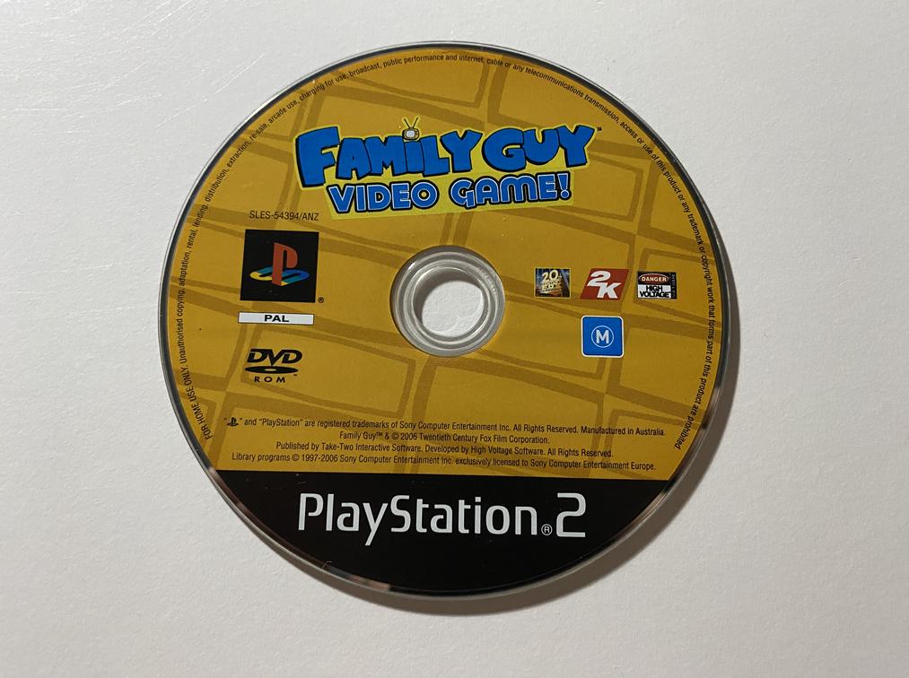 Family Guy Video Game (Playstation 2) | GameFleets