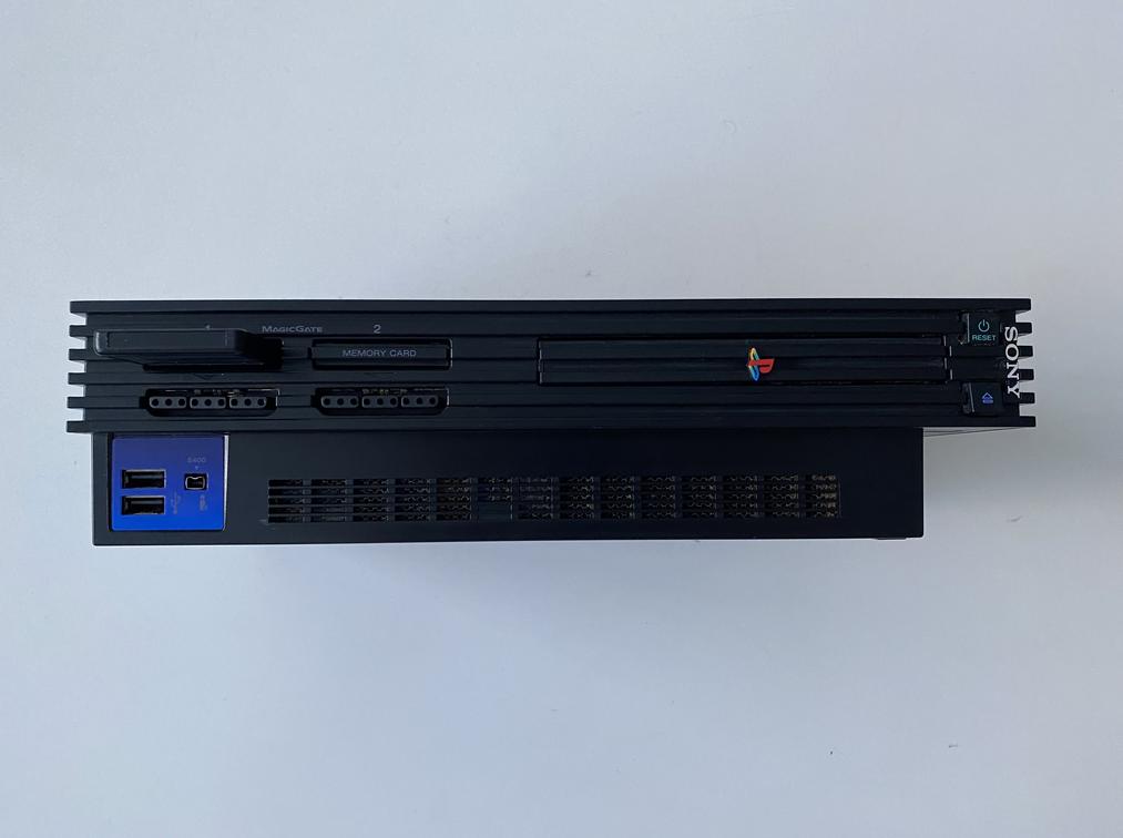 Sony PlayStation 2 PS2 Console Bundle Black SCPH-39002 Region Free + 2 ...