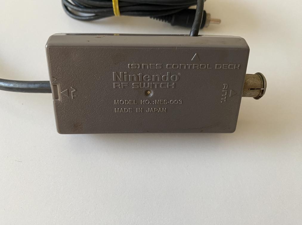 Nintendo NES SNES RF Switch Cable NESP-003 | GameFleets