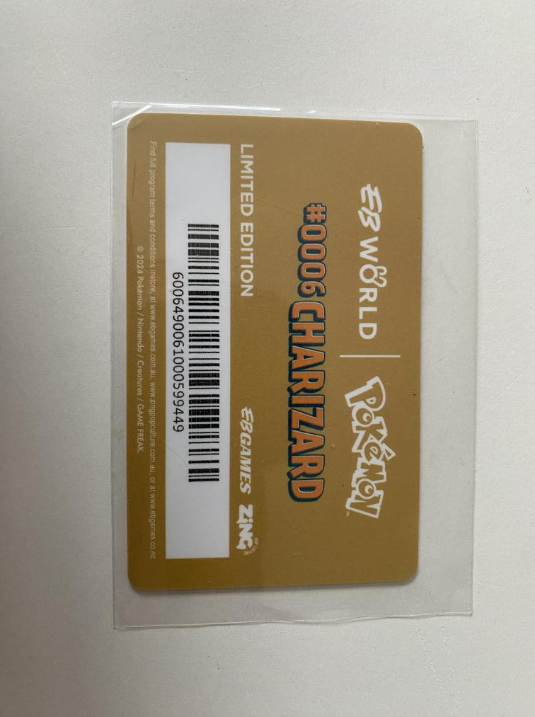 Level V Charizard 5 EB World Card EB Games Australia Pokemon Day Limit ...