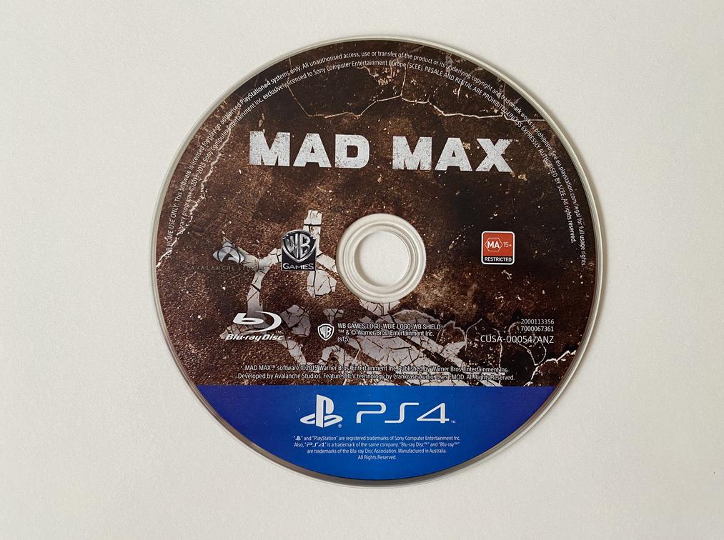 Mad Max (Sony PlayStation 4) | GameFleets