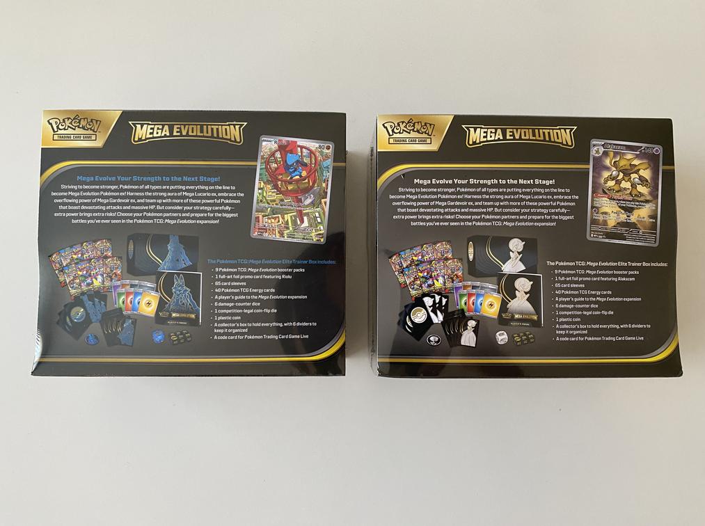 Pokemon TCG Mega Evolution Elite Trainer Box ETB Pair | GameFleets