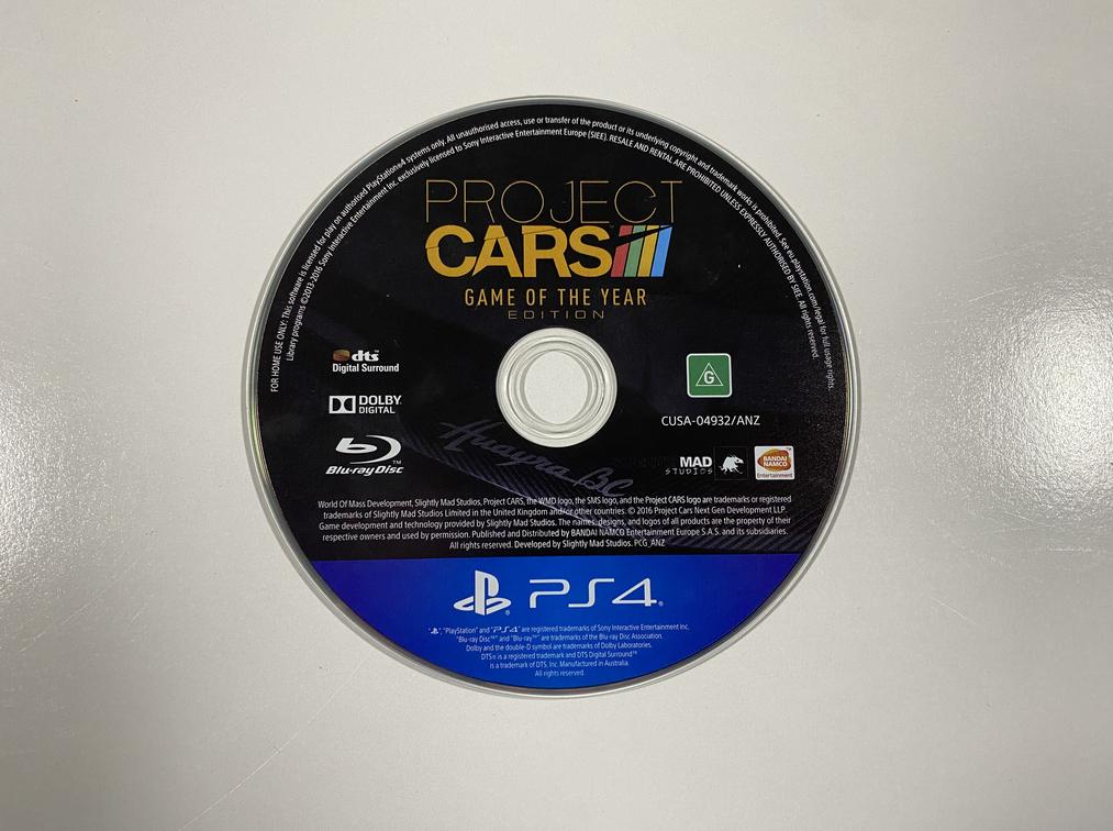 Project Cars Game Of The Year Edition (Sony PlayStation 4) | GameFleets