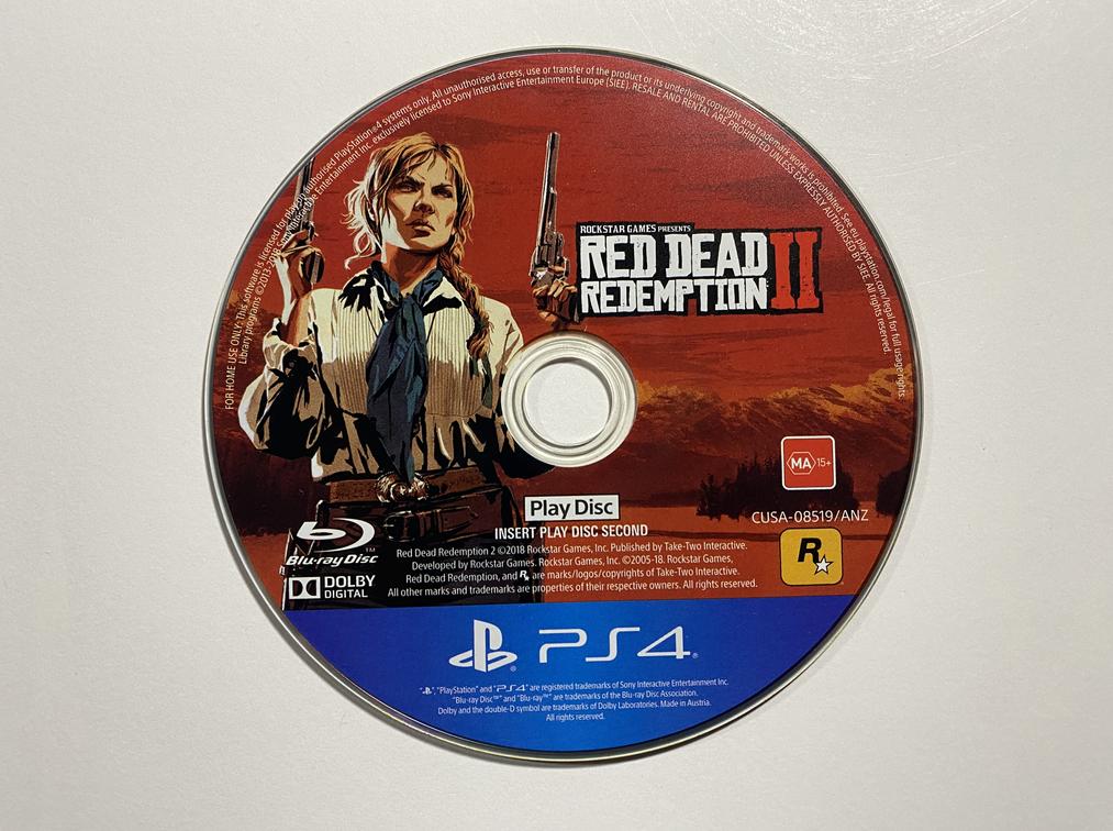 Red Dead Redemption 2 Play Disc Only (Sony PlayStation 4) | GameFleets