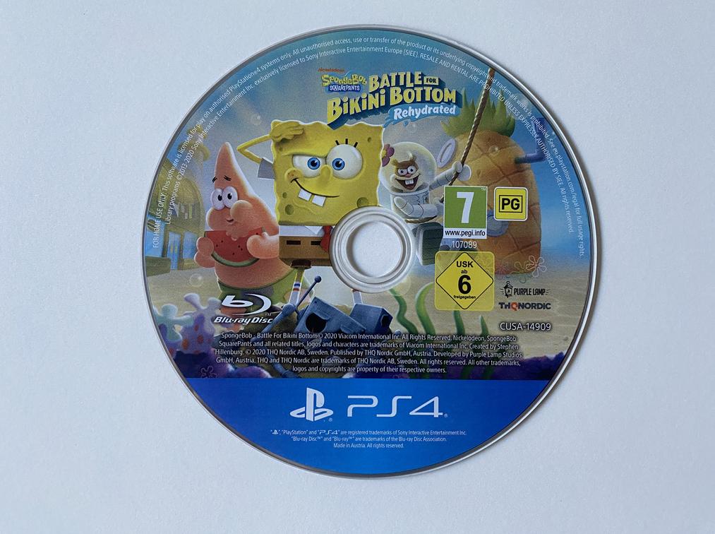 SpongeBob SquarePants Battle For Bikini Bottom Rehydrated (Sony ...