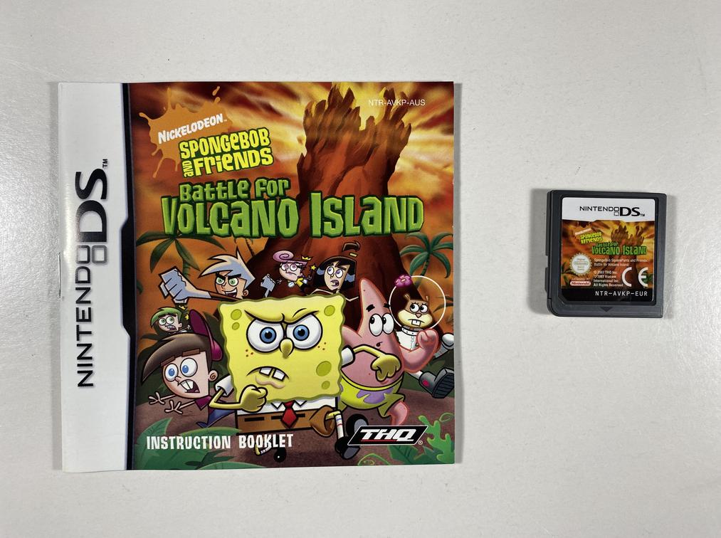 Nickleodeon Spongebob And Friends Battle For Volcano Island (Nintendo ...