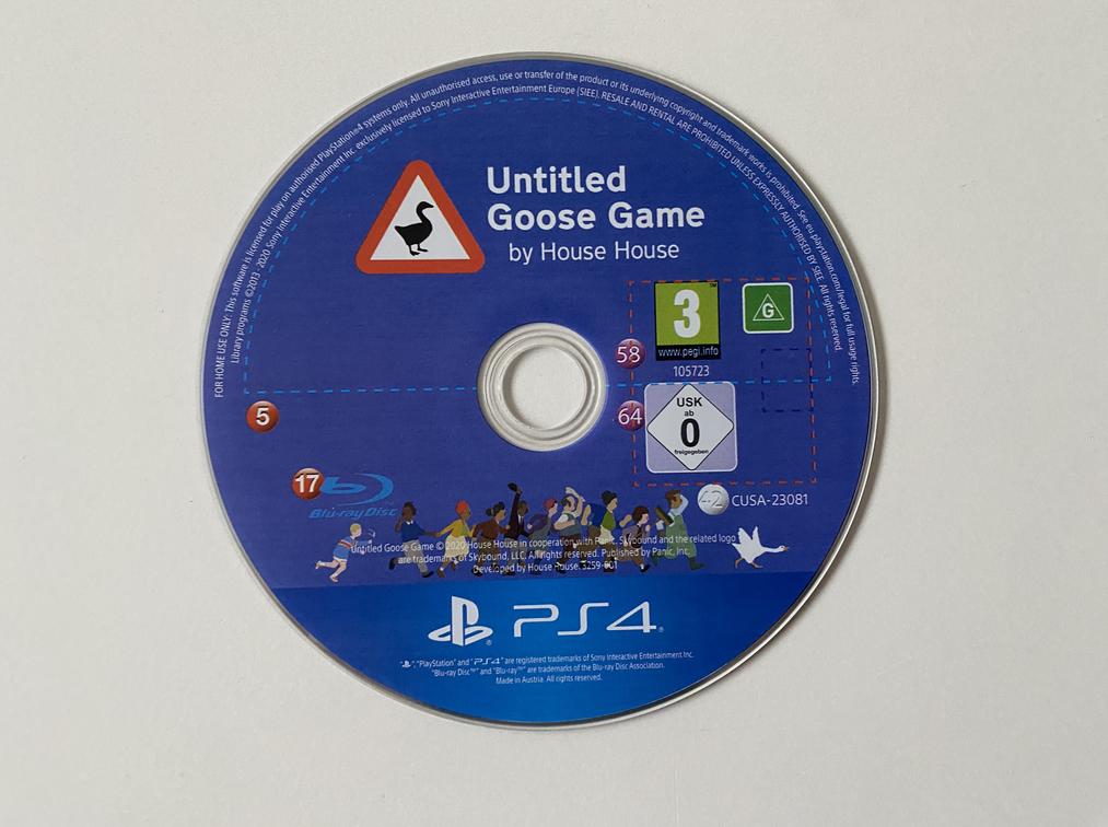 Untitled Goose Game (Sony PlayStation 4) | GameFleets