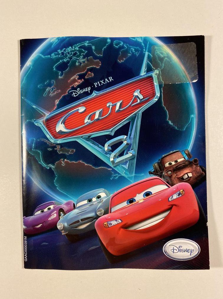 Disney Pixar Cars 2 Case and Manual Only No Game (Sony PlayStation 3 ...