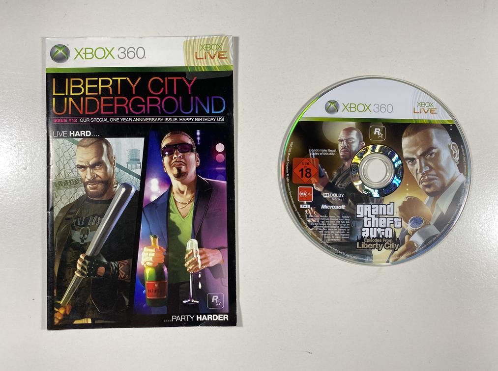Grand Theft Auto Episodes From Liberty City (Microsoft Xbox 360 ...