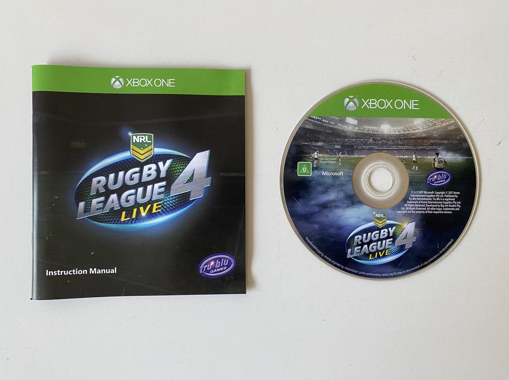 NRL Rugby League Live 4 (Microsoft Xbox One) | GameFleets