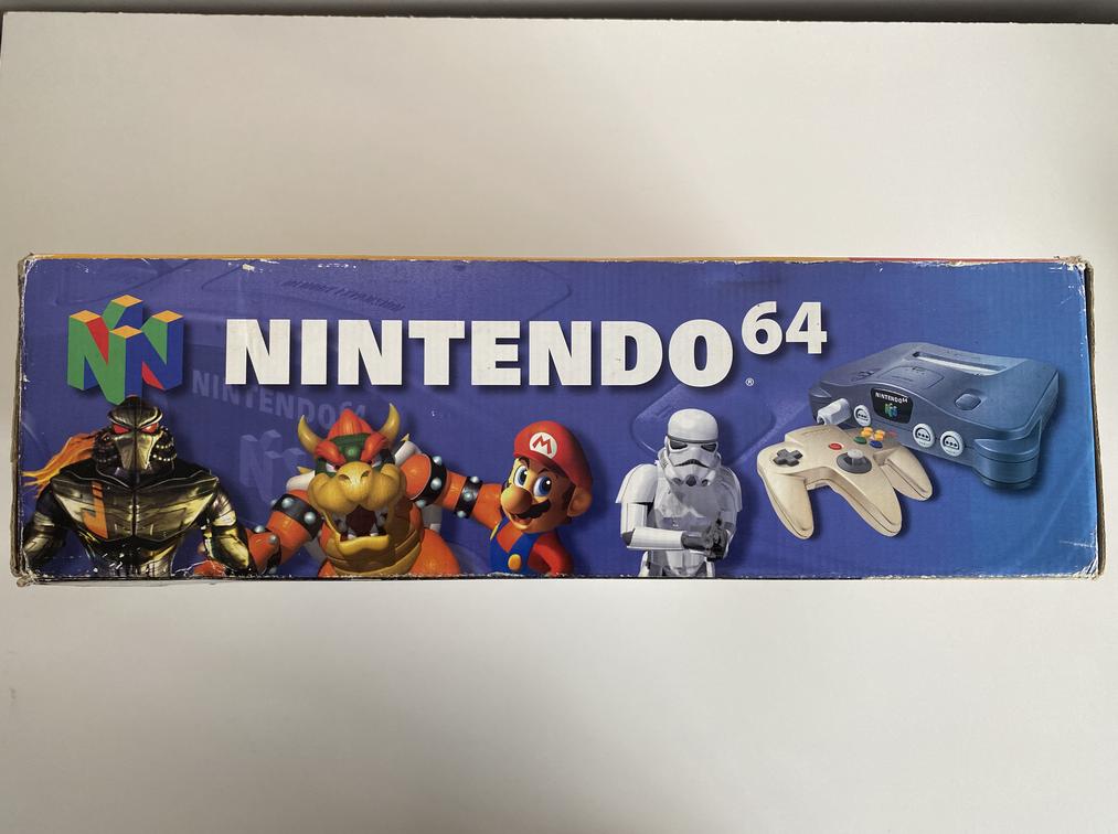 Nintendo 64 Console Bundle Gold Controller Limited Edition Boxed ...