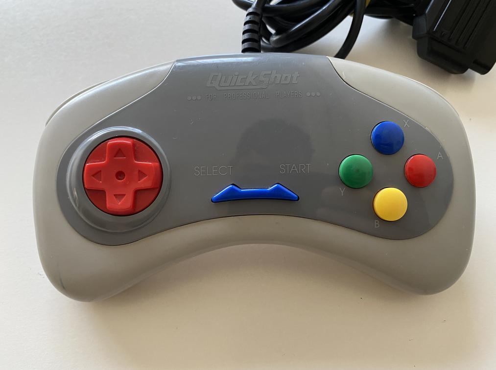 Quick Shot Aftermarket Super Nintendo SNES Wired Controller | GameFleets